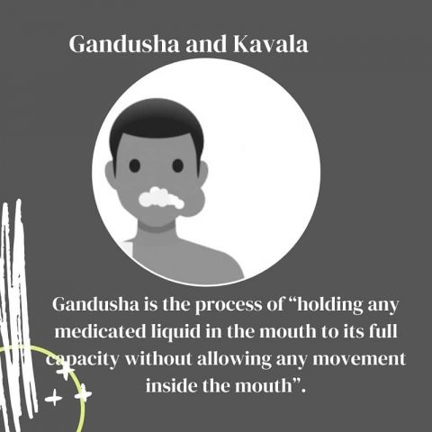 Gandusha & Kavala to keep Oral Cavity Healthy | Nepal Ayurveda Home